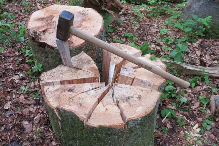 How to Split Wood and Logs with an Axe [2023 Updated] - Awesome Axes